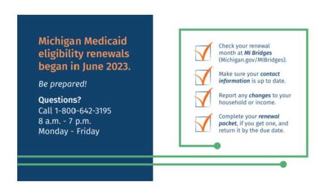 Helping Patients with Medicaid Redeterminations – Michigan Multipayer ...